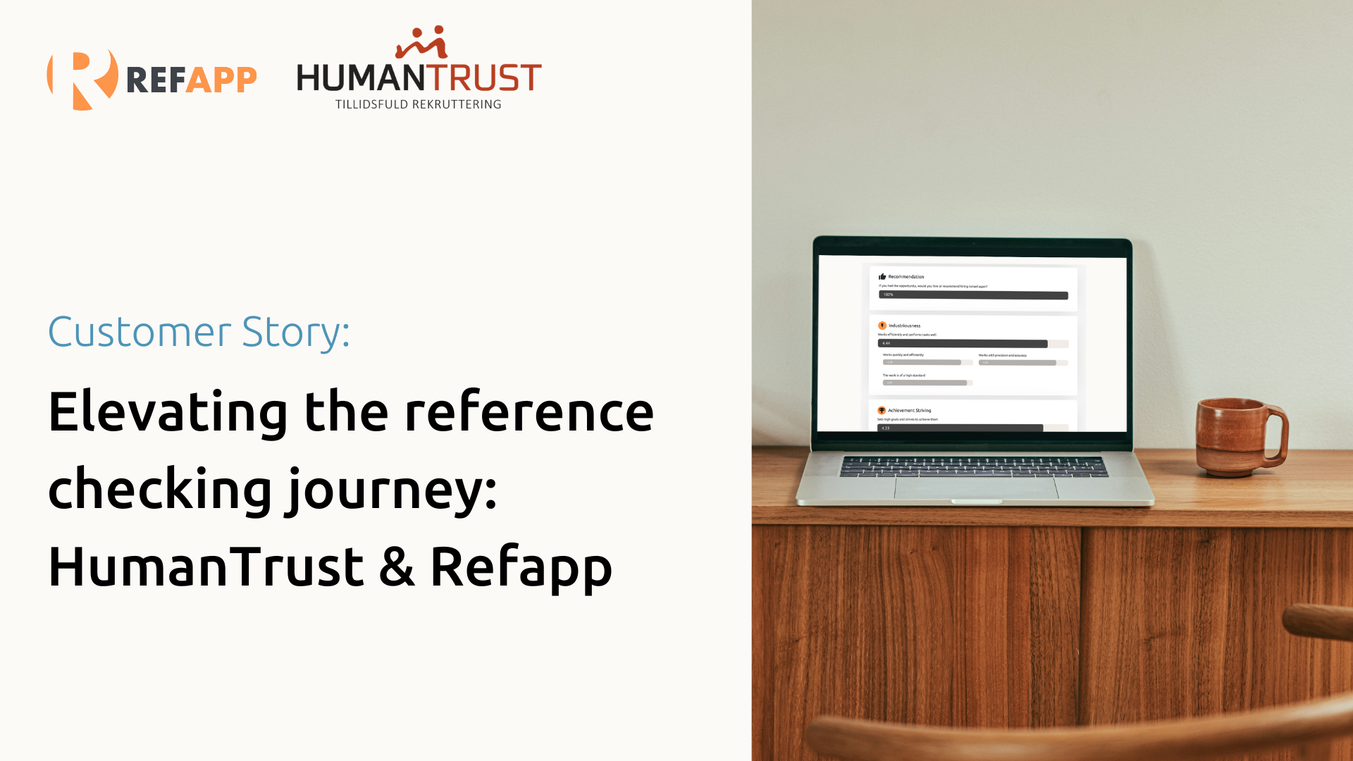 Elevating the reference checking journey: HumanTrust and Refapp